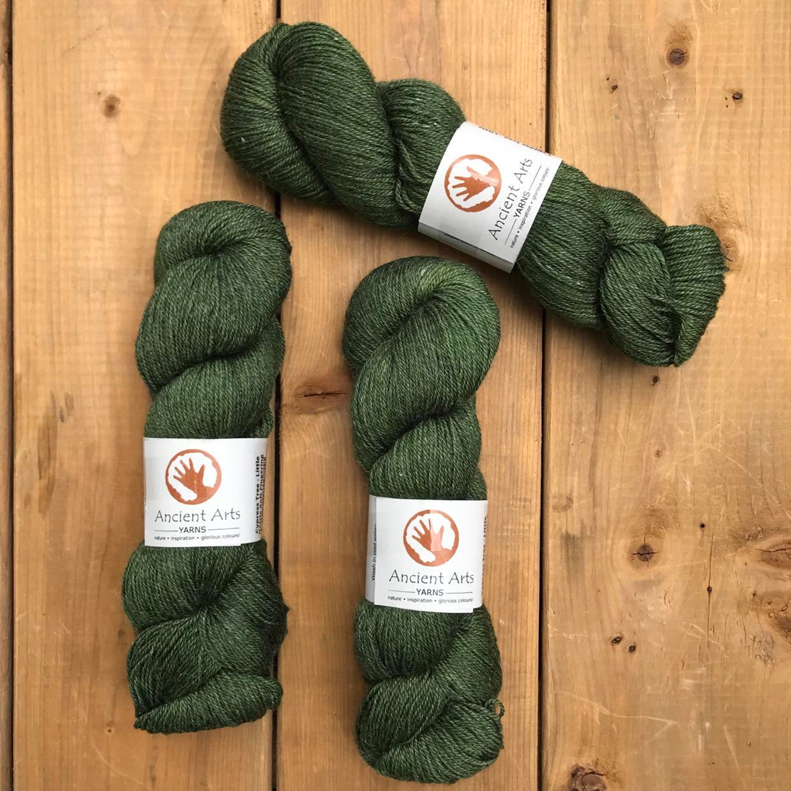 Ancient Arts Yarn, Little Nettle Soft Fingering, Cypress Tree, Eco ...