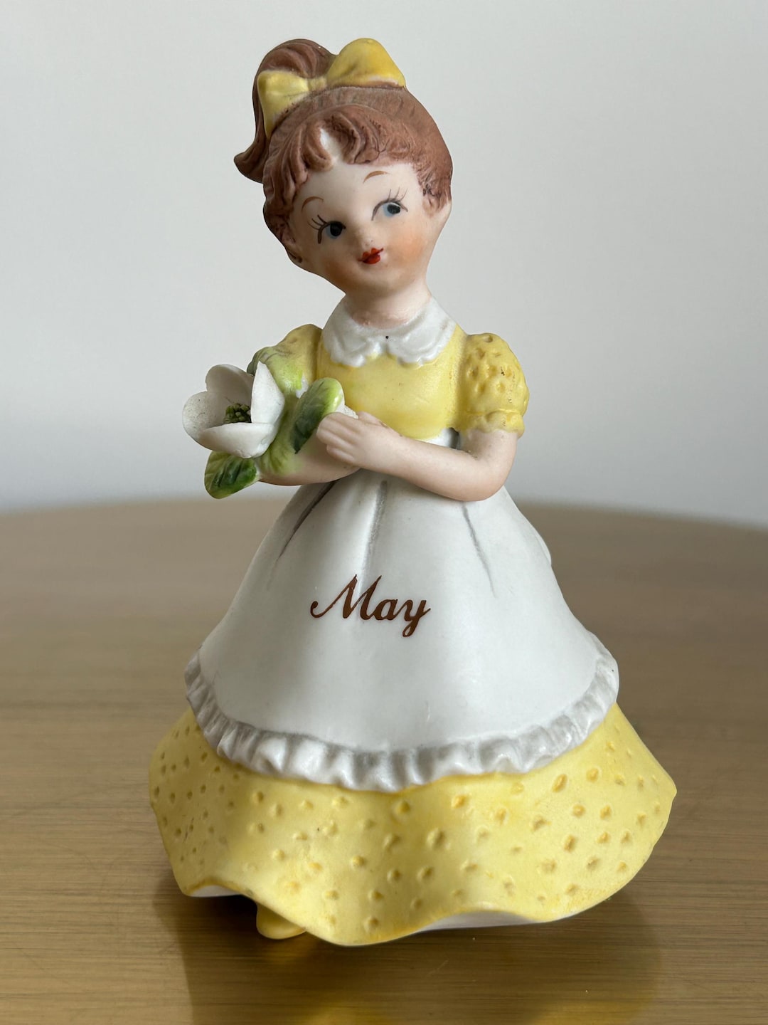 Vintage Lefton May Birthday Girl Figurine | Flower of the Month May ...