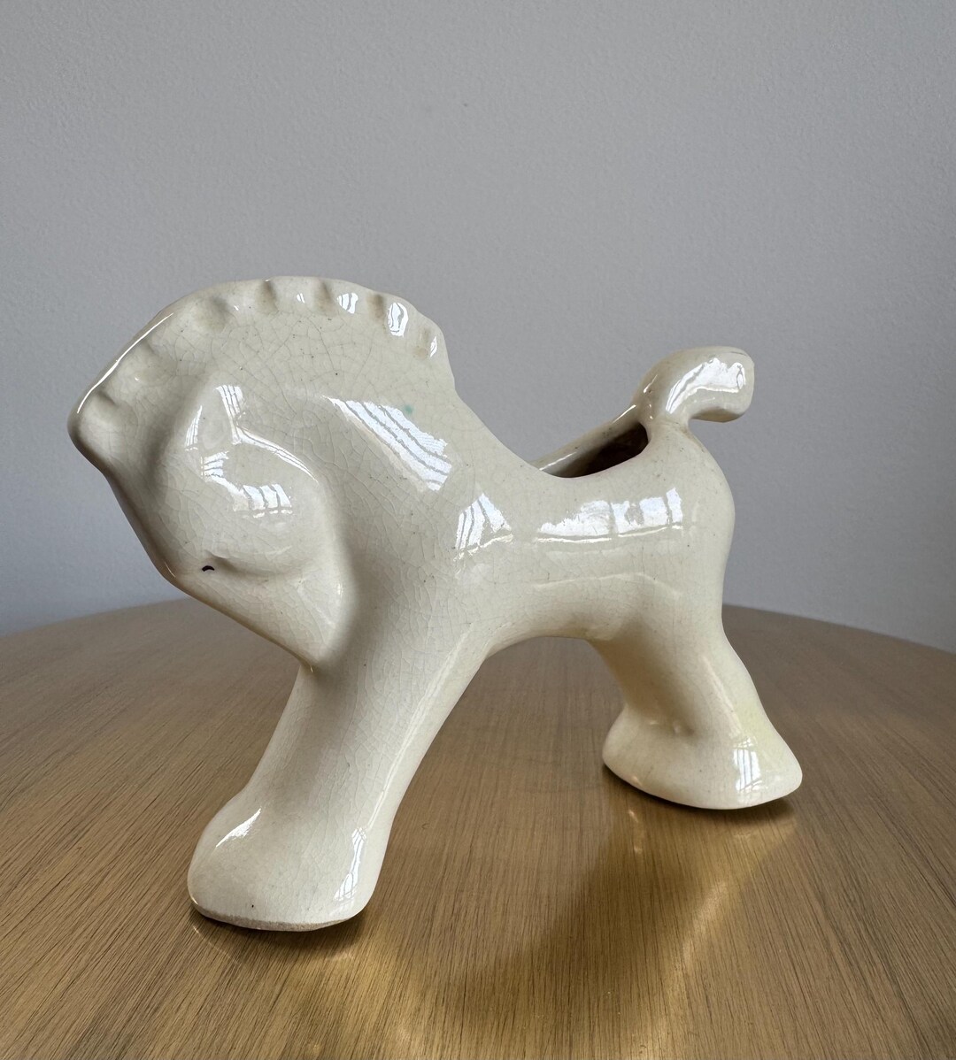 Vintage Mccoy 1940’s “stretch” Horse Planter - Etsy