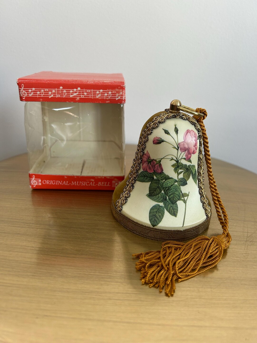 Vintage West Germany Musical Bell – Wind up Christmas Bell Plays O ...