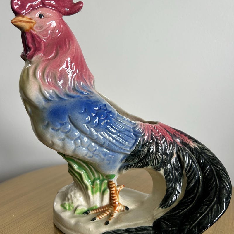 Rooster Planter - Etsy