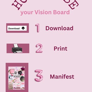 Positivity Vision Board 2026, Abundance, Quotes and Positive Words ...
