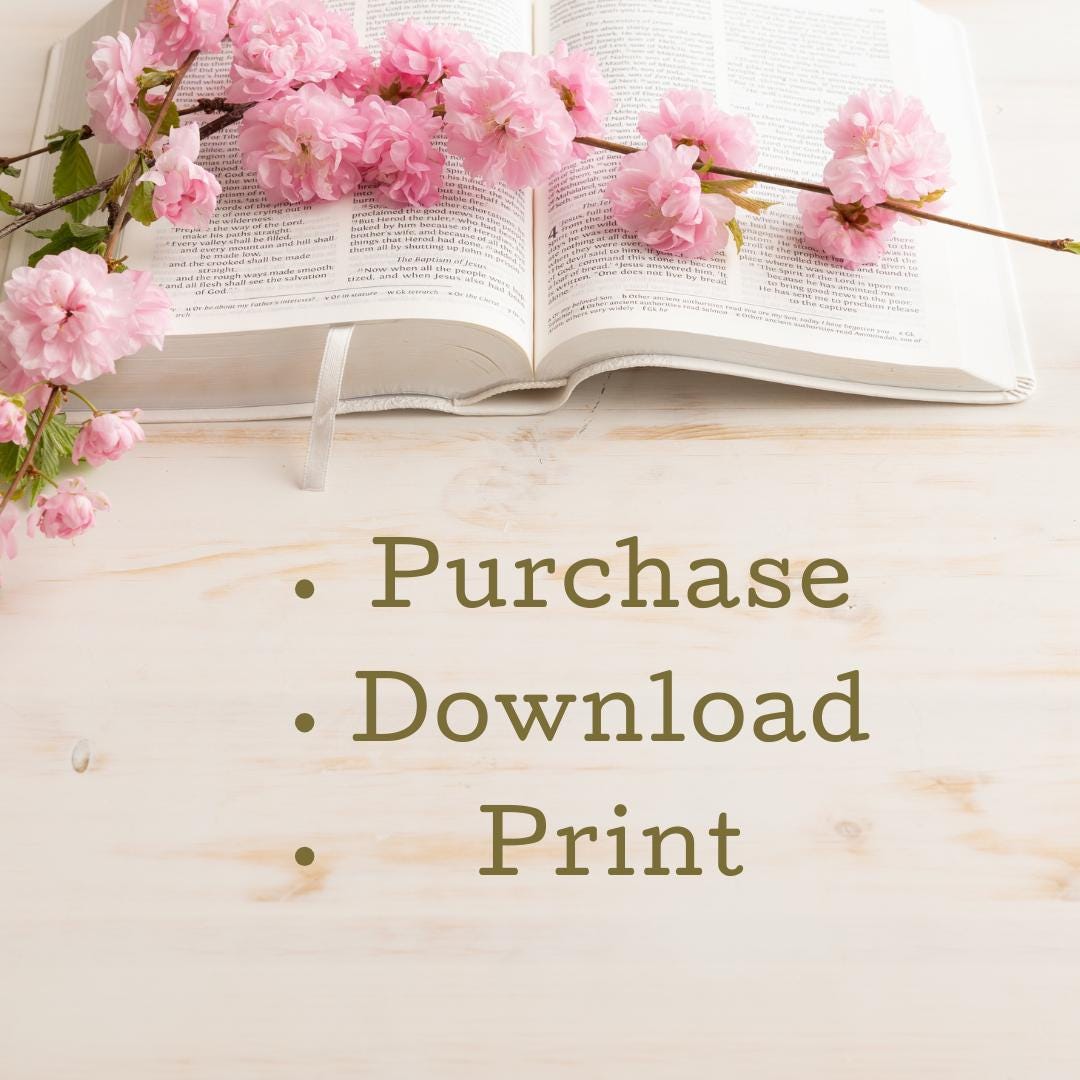 Kids' Bible Verse Affirmation Cards: Printable Lunchbox Notes (digital ...