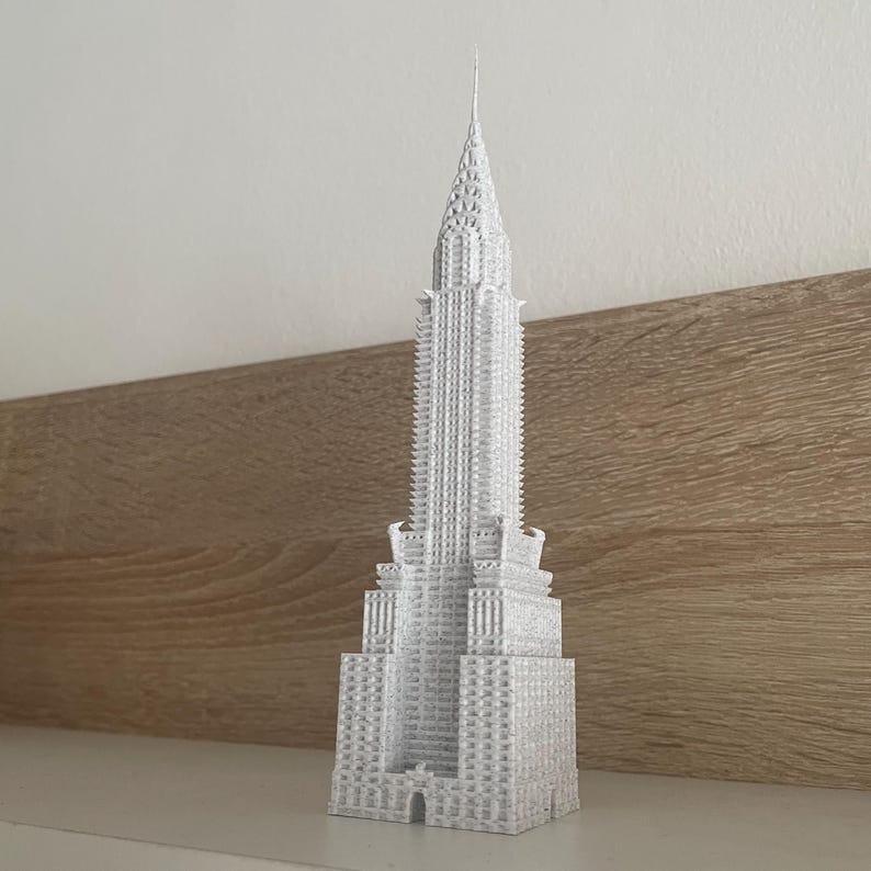 Chrysler Building 3D Miniature New York Decor - Etsy