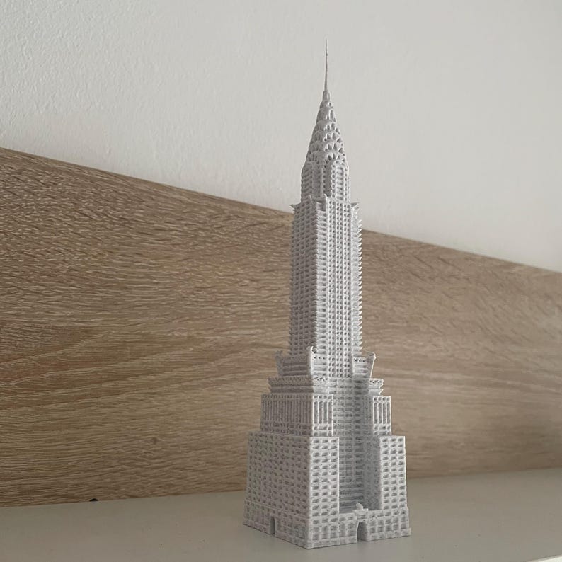 Chrysler Building 3D Miniature New York Decor - Etsy