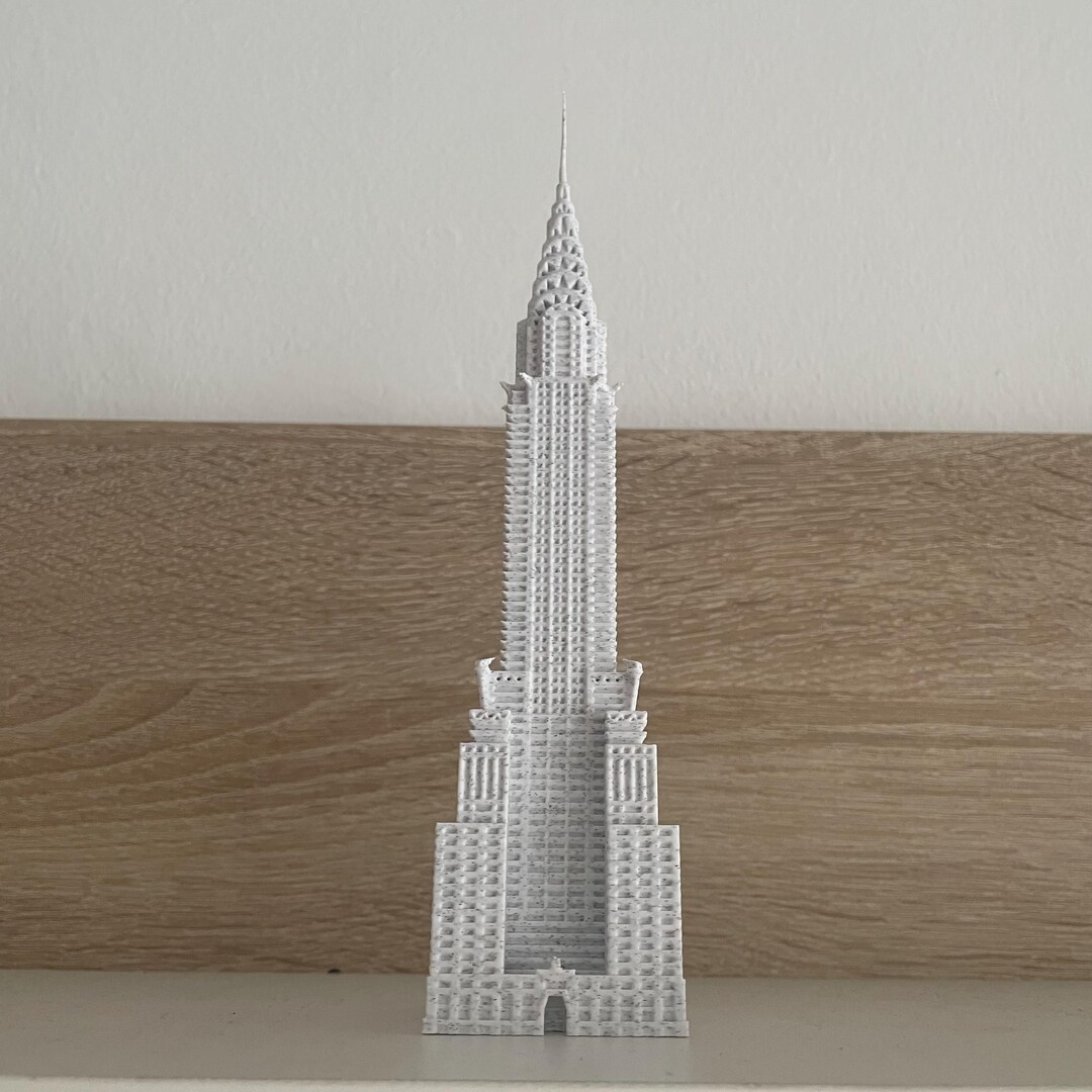 Chrysler Building 3D Miniature - New York Decor - Etsy
