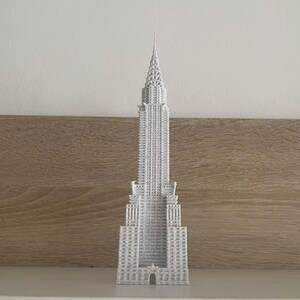Chrysler Building 3D Miniature New York Decor - Etsy