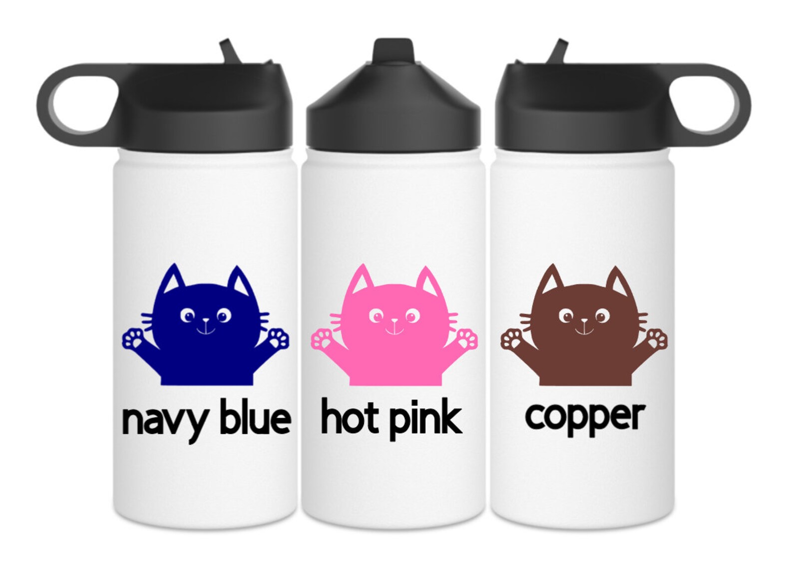Cat Vinyl Decal Sticker Car Bumper Decal Design Water Cat Mom or Cat ...