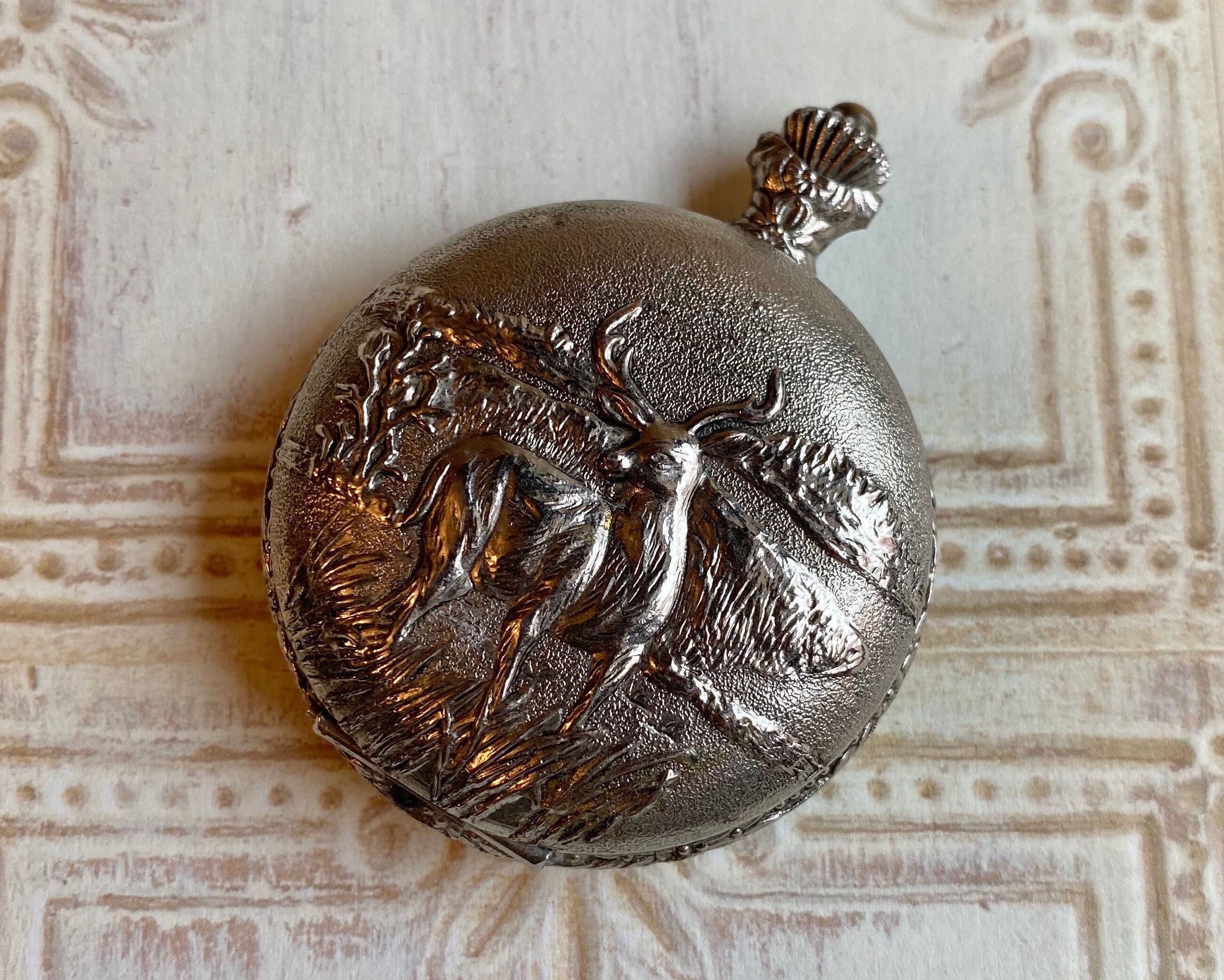 Vintage Cariole Buck/ Deer Pocket Watch for Repair/ Parts/ | Etsy