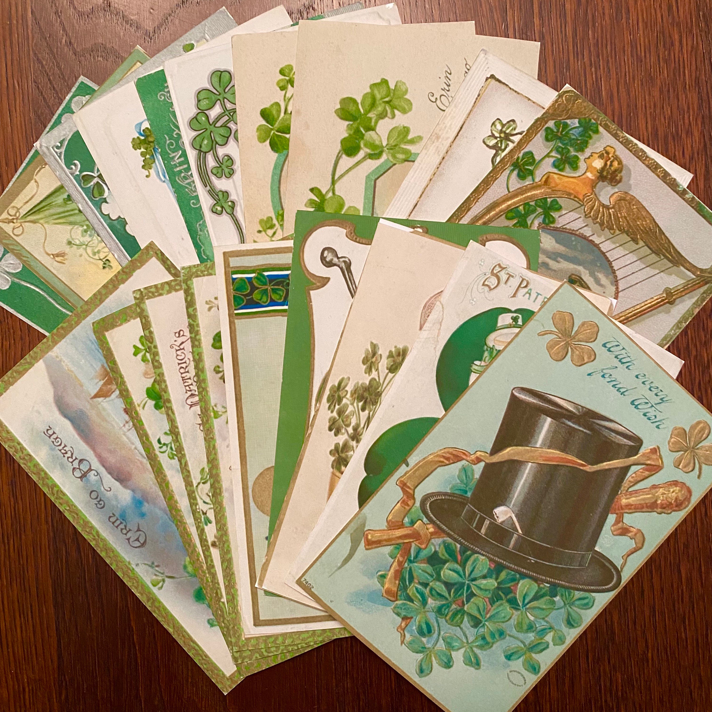20 1890- 1920 Antique St. Patrick’s Day Postcard Reproductions for ...