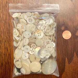 Vintage Cream Buttons - Etsy