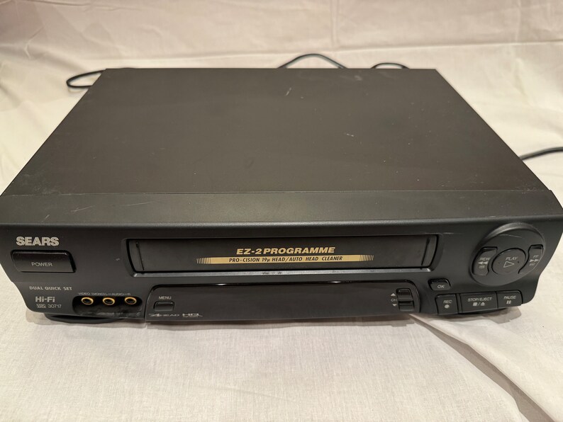 Sears Video Cassette Recorder VHS Player 509-30717 No Remote Tested - Etsy