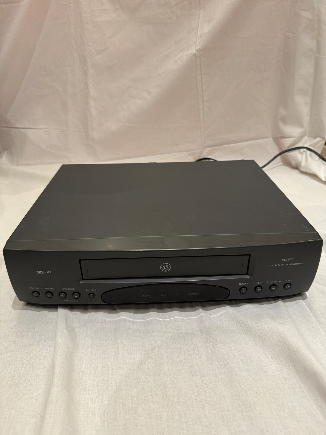 GE Video Cassette Recorder VHS Player VG2000 No Remote Tested - Etsy