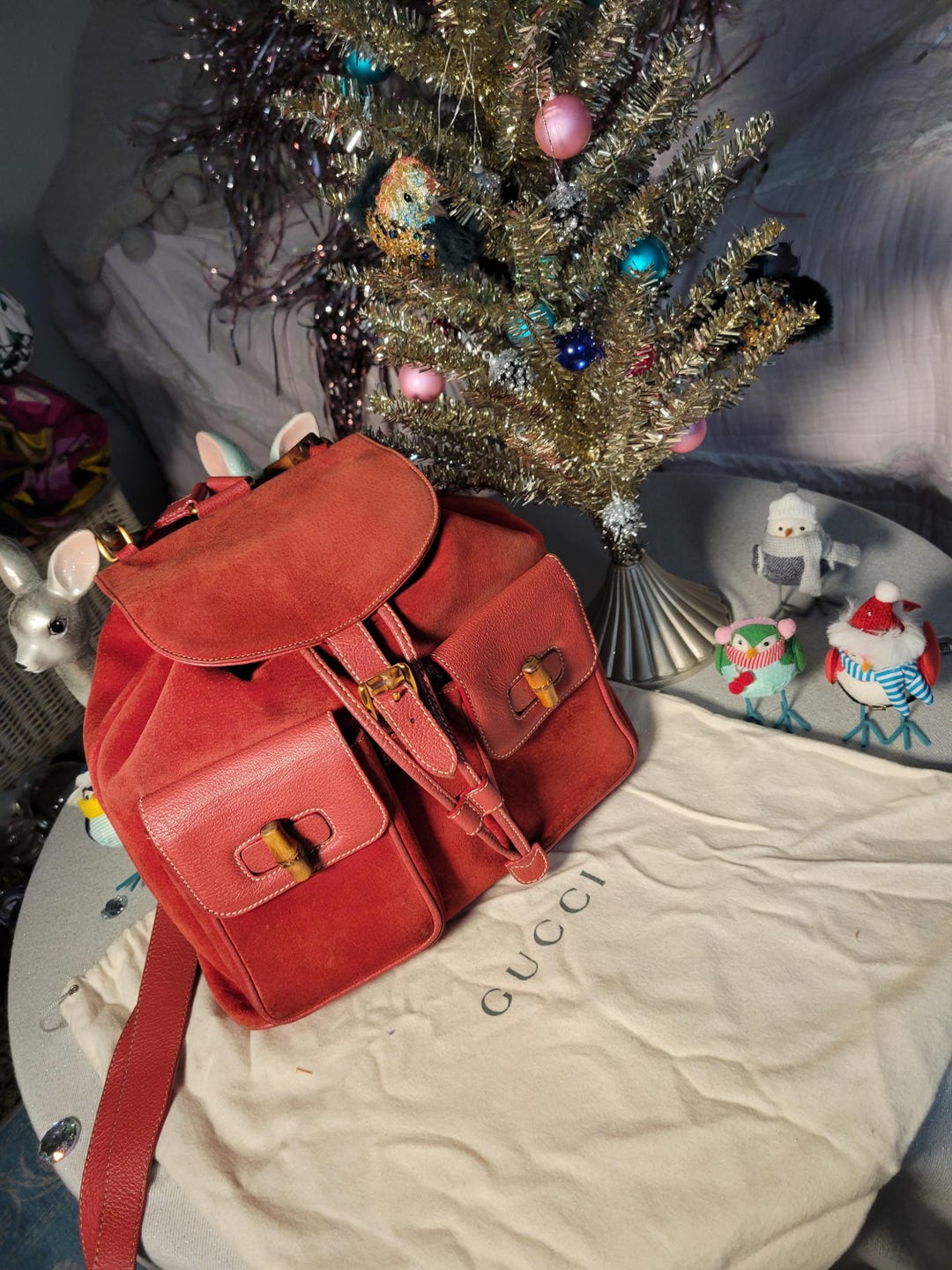 A Vintage Gucci Backpack Gently Used and Includes Original Dust Cover ...