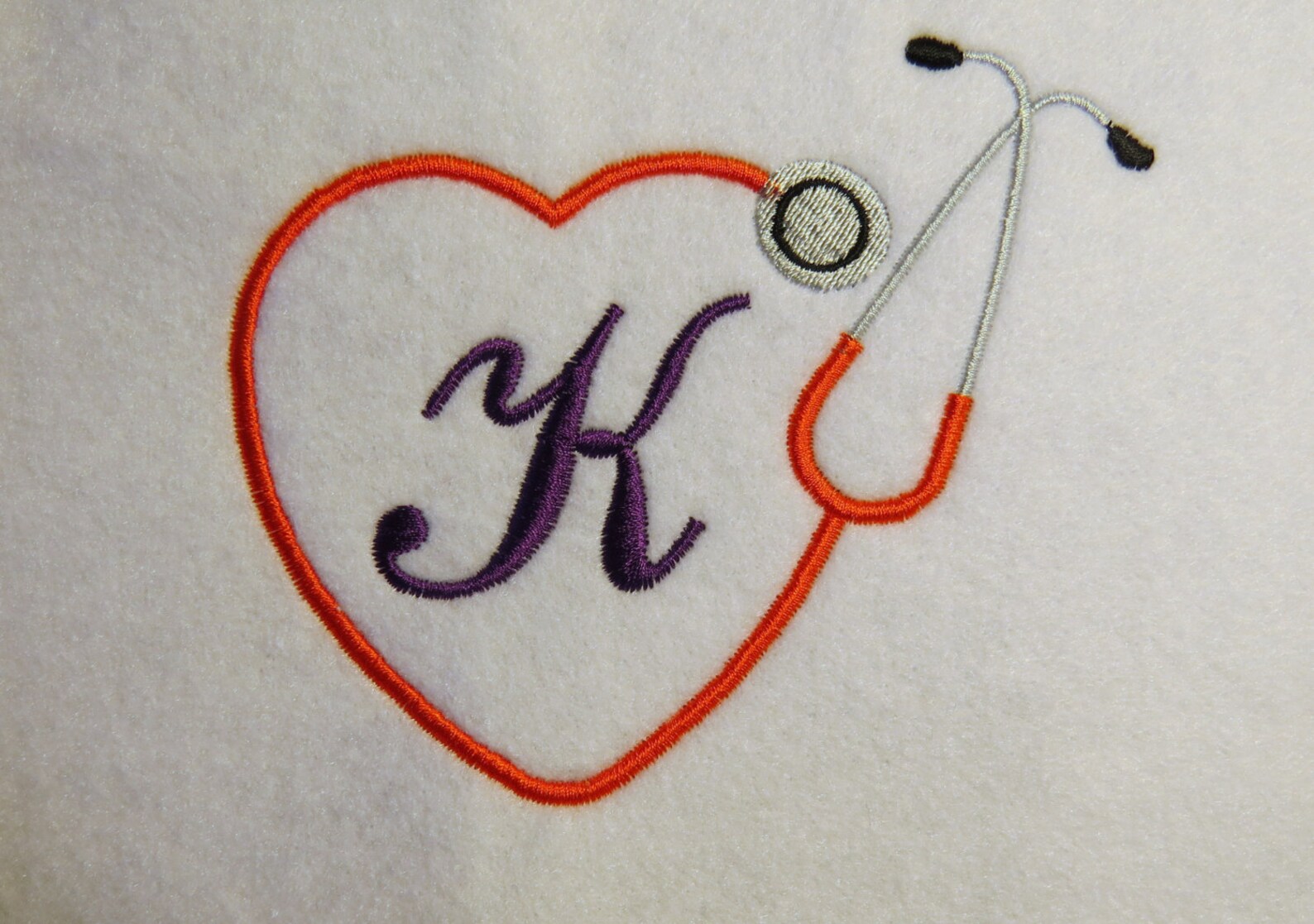 Stethoscope Embroidery Designs 3 Sizes CUSTOM REQUEST - Etsy