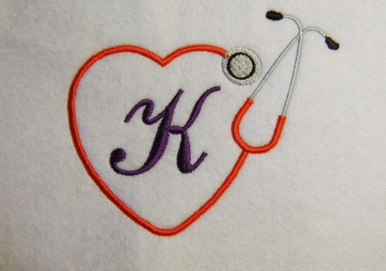 Stethoscope Embroidery Designs -3 Sizes - CUSTOM REQUEST WELCOME - Etsy