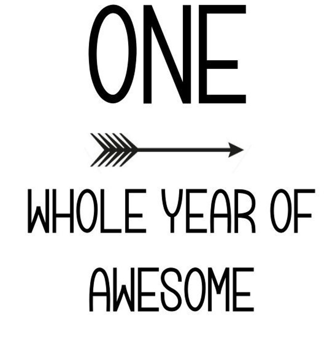 One Whole Year of Awesome - SVG Sudio3 PDF Jpg Png Dxf Eps File ...