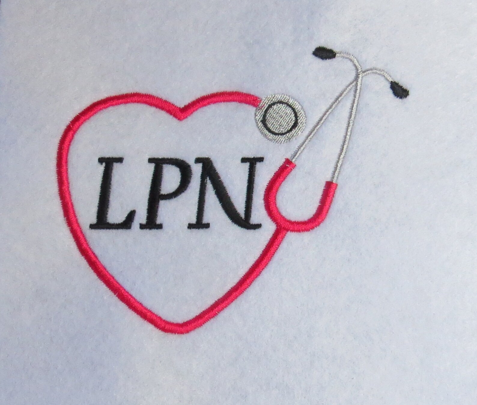 Stethoscope LPN Embroidery Designs -3 Sizes - Custom REQUEST WELCOME - Etsy