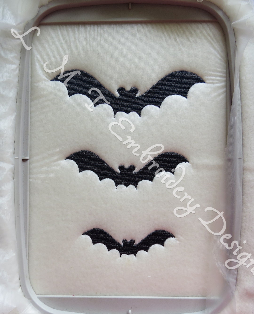 Halloween Bats - Embroidery Design -3 Sizes - Etsy