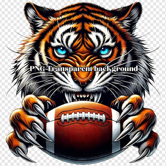 Fierce Tiger Logo White Tiger Head Logo
