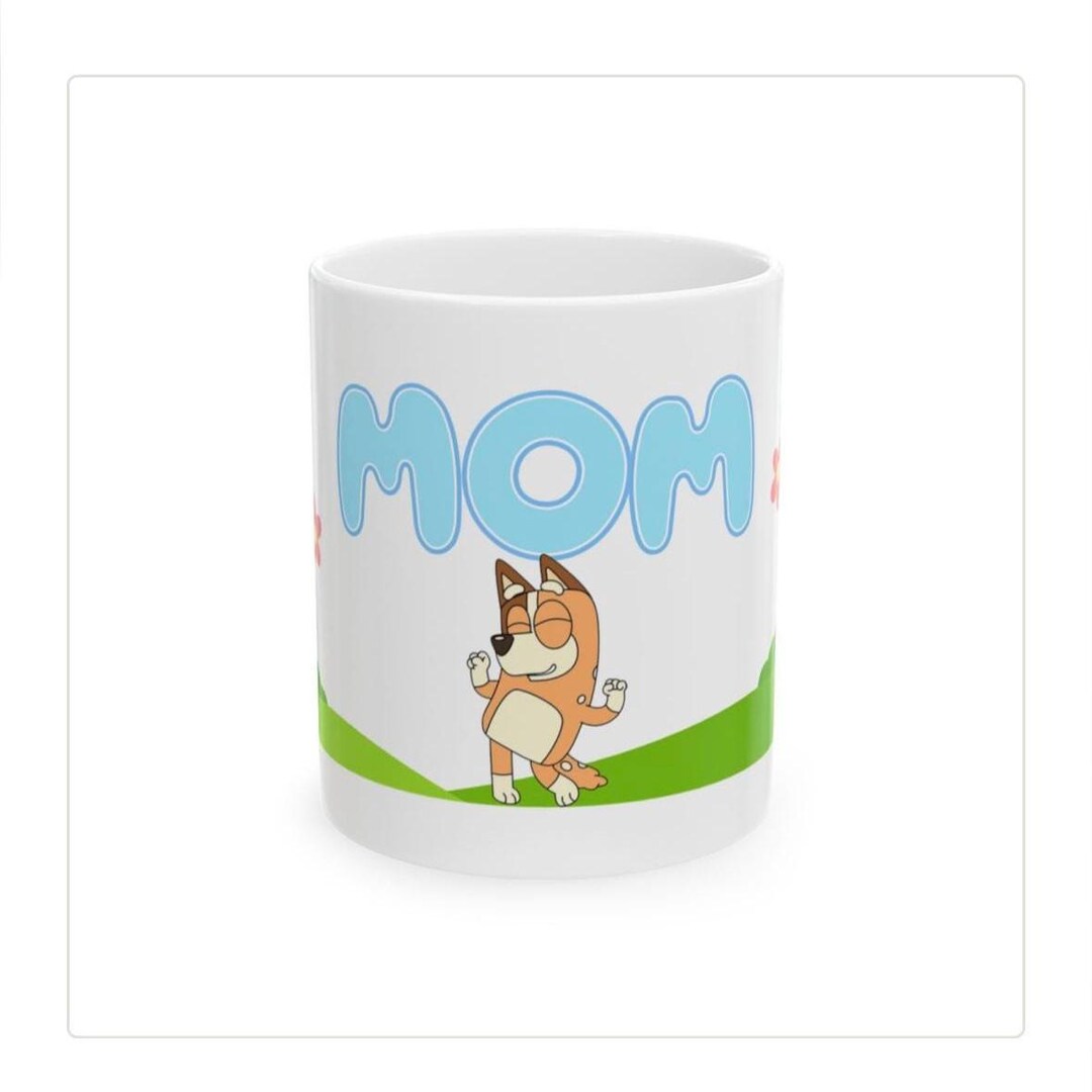 Mom Chili Bluey Character Coffee Mug - Etsy
