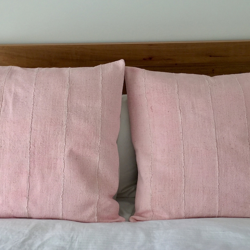 Pink Euro Sham - Etsy