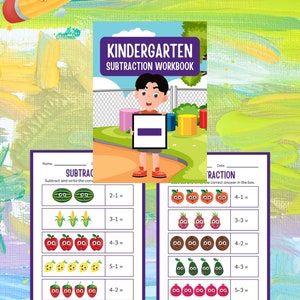 Preschool Pre-k + Kindergarten Alphabet Worksheet | 3 Workbook ...