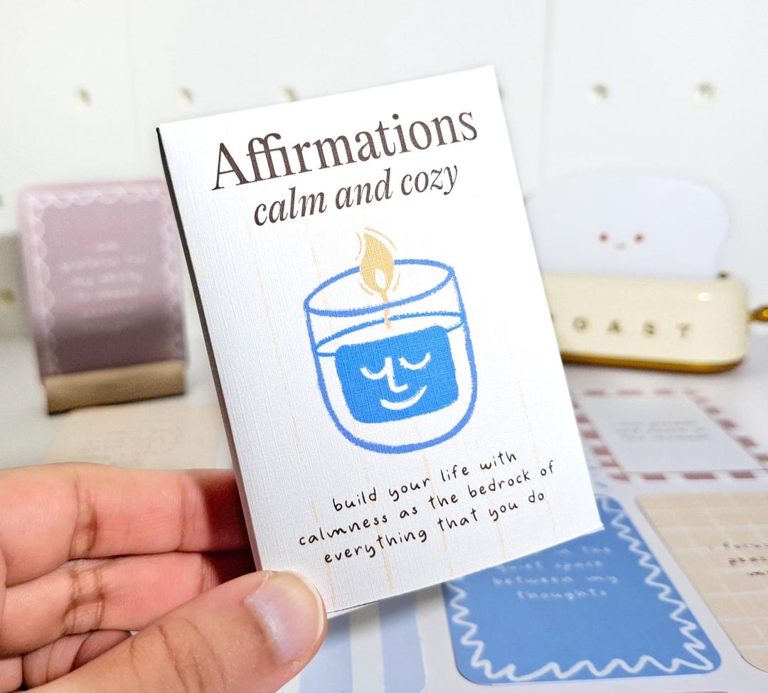 Daily Affirmations Cards 40 Inner Peace Printable Affirmation Cards for ...