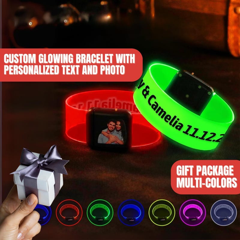 Couples Light up Bracelet - Etsy
