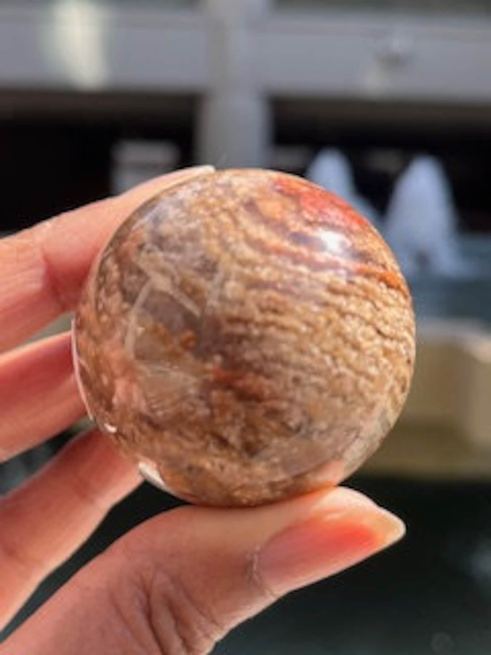 Thousand Layer / Garden Quartz Sphere - Etsy