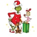 Grinch & Cindy Lou Christmas PNG Holiday Clipart (digital Download - Etsy
