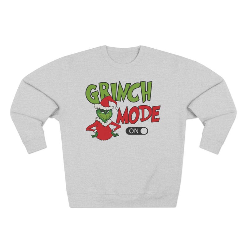 Grinch Mode on SVG PNG Dxf Eps | Funny Christmas Quote Clipart | Grinch ...