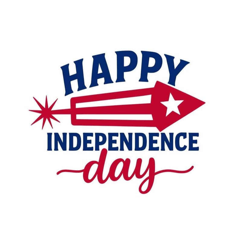 Independence Day SVG PNG: Patriotic USA Design (digital Download) - Etsy