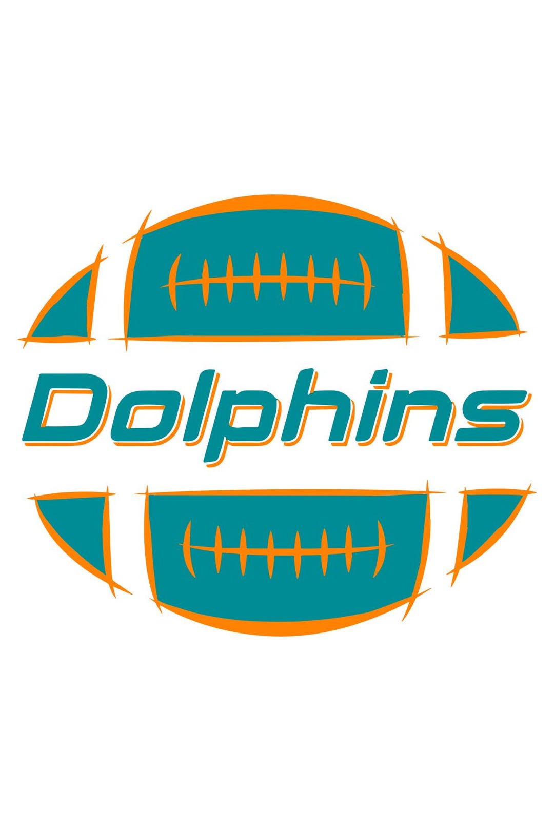 Dolphins Football SVG PNG, Dolphins Svg, Dolphins Shirt Svg, Dolphins ...