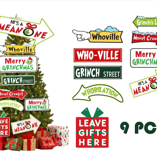 Grinch Signs - Etsy