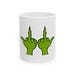 Grinch Hand Middle Finger Png,funny Rude Christmas Clipart ,adult Humor ...