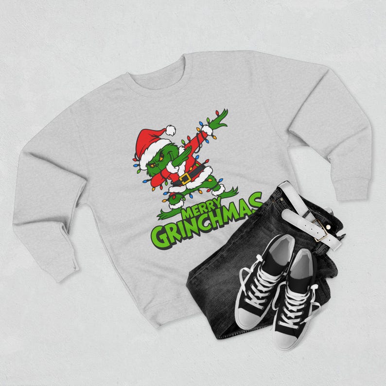 Merry Grinchmas Dab SVG, Christmas Lights Clipart (digital Download) - Etsy