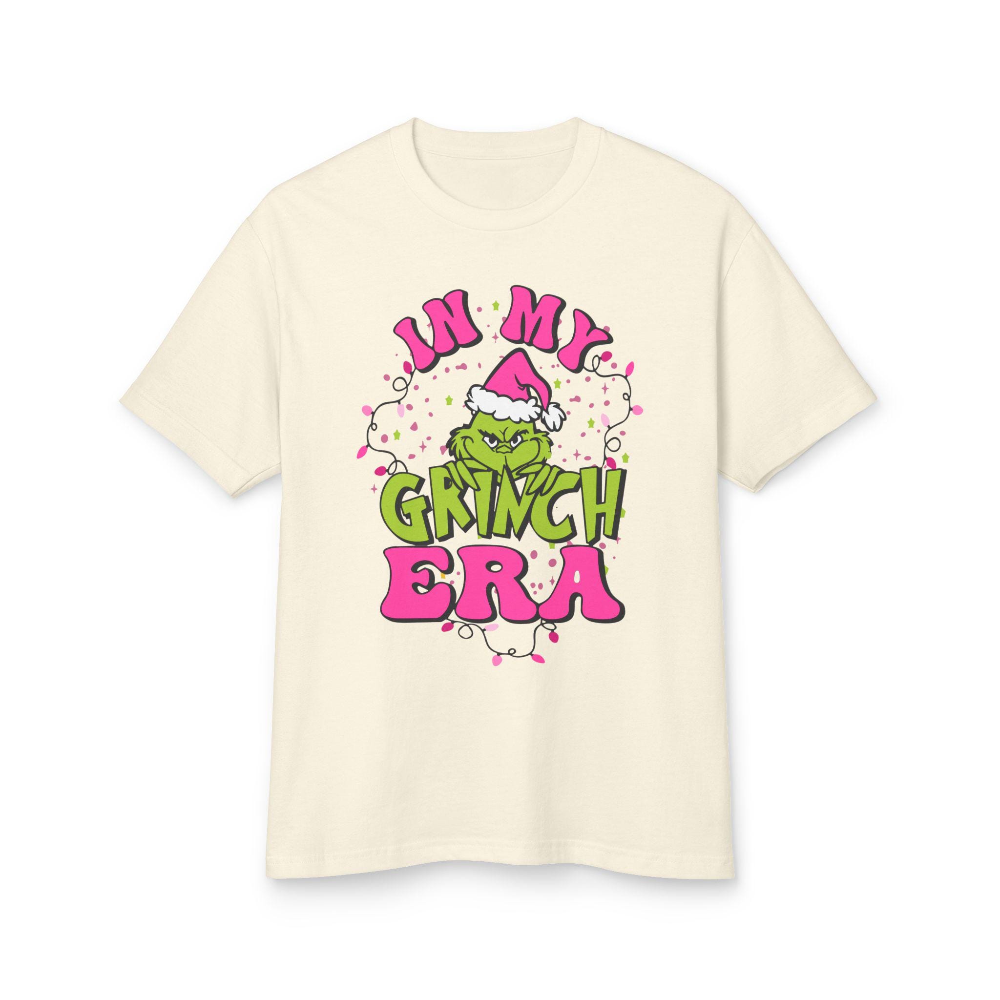 In My Grinch Era SVG PNG Dxf Eps | Funny Pink Christmas Quote Clipart ...