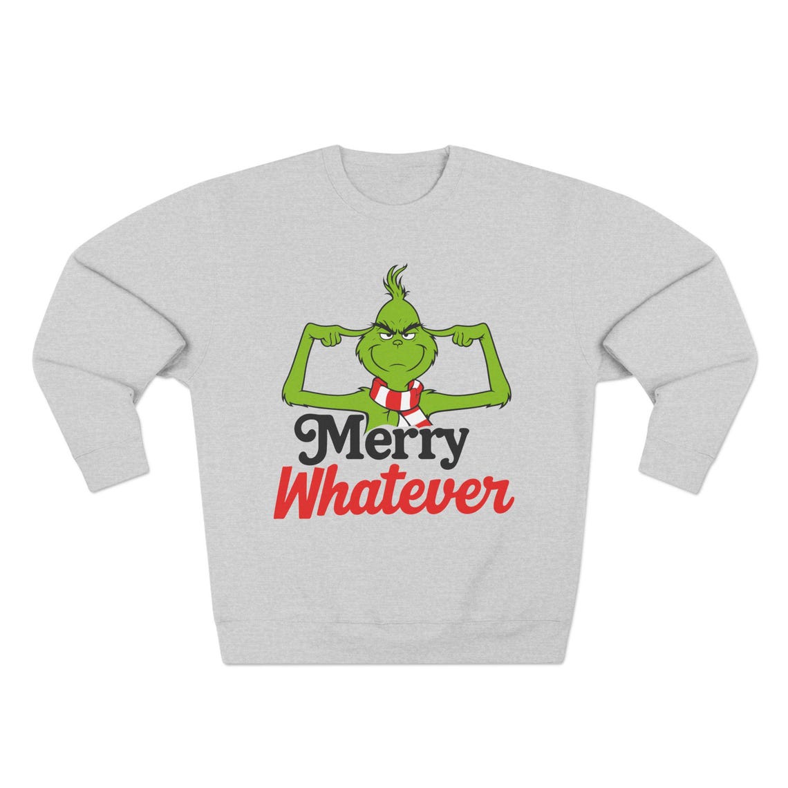 Merry Whatever Christmas Tee - Sarcastic Holiday Graphic - Etsy
