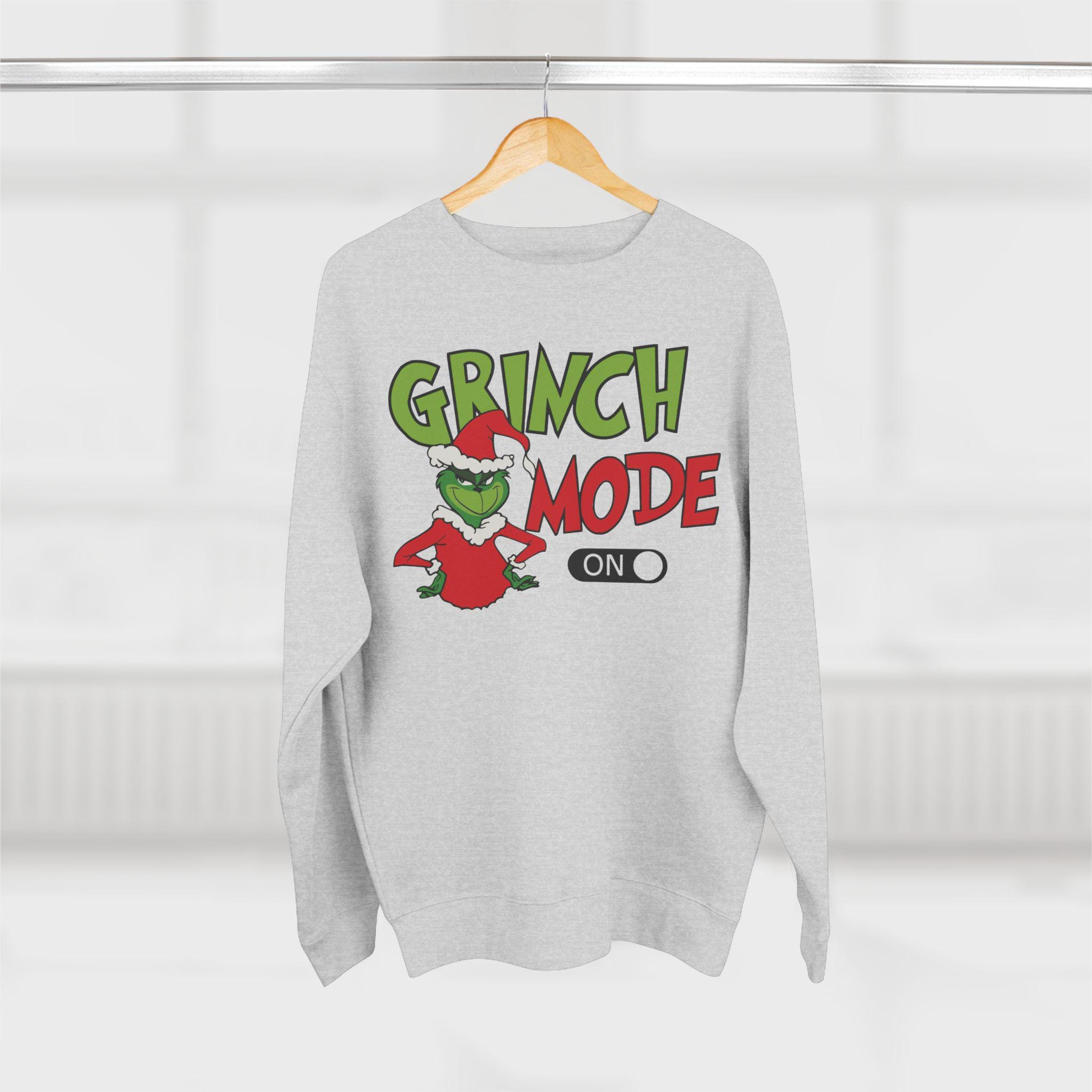 Grinch Mode on SVG PNG Dxf Eps | Funny Christmas Quote Clipart | Grinch ...
