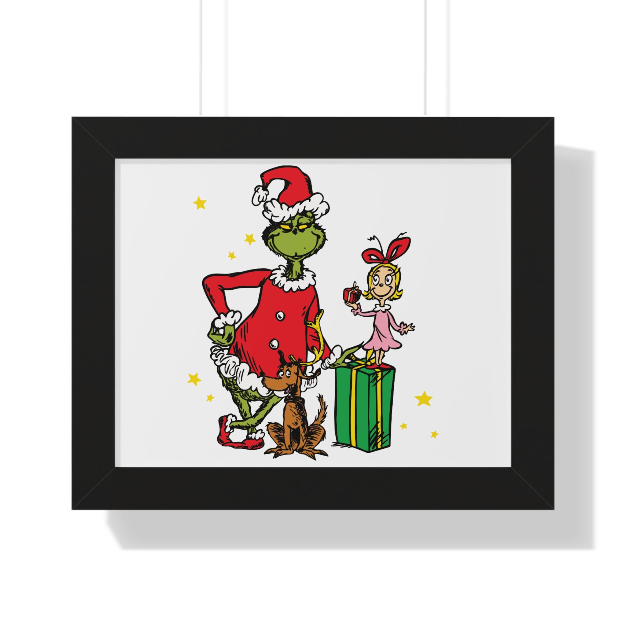 Grinch & Cindy Lou Christmas PNG Holiday Clipart (digital Download - Etsy