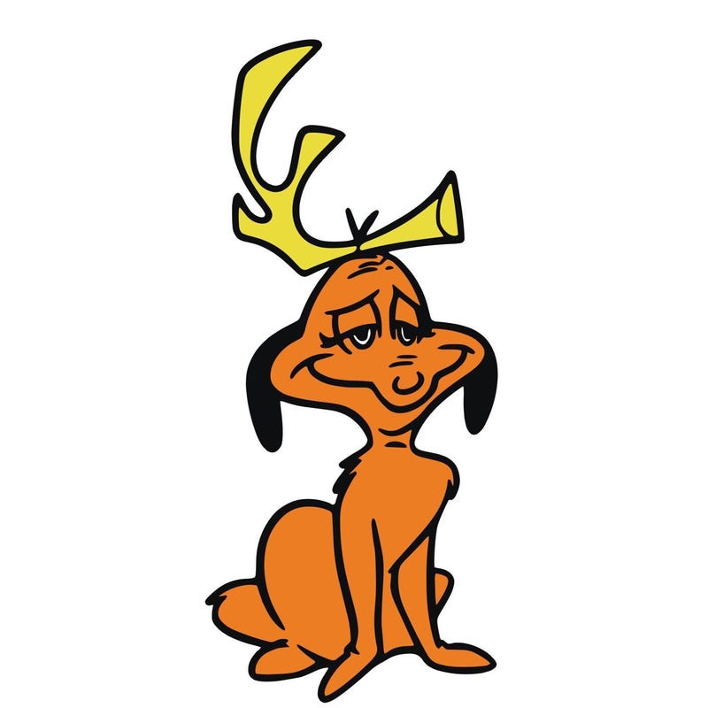 Max Grinch Dog Antler - Etsy