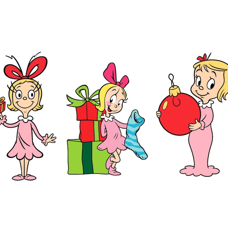 Cindy Lou Stockings - Etsy