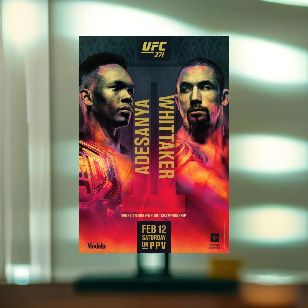 UFC 271 stores Adesanya Vs Whittaker Digital