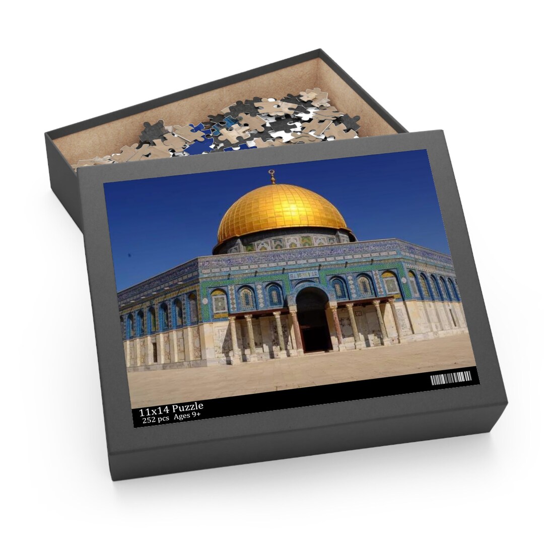 Palestinian Puzzle 252-piece, Al Aqsa Puzzle, Palestine Puzzle for Kids ...
