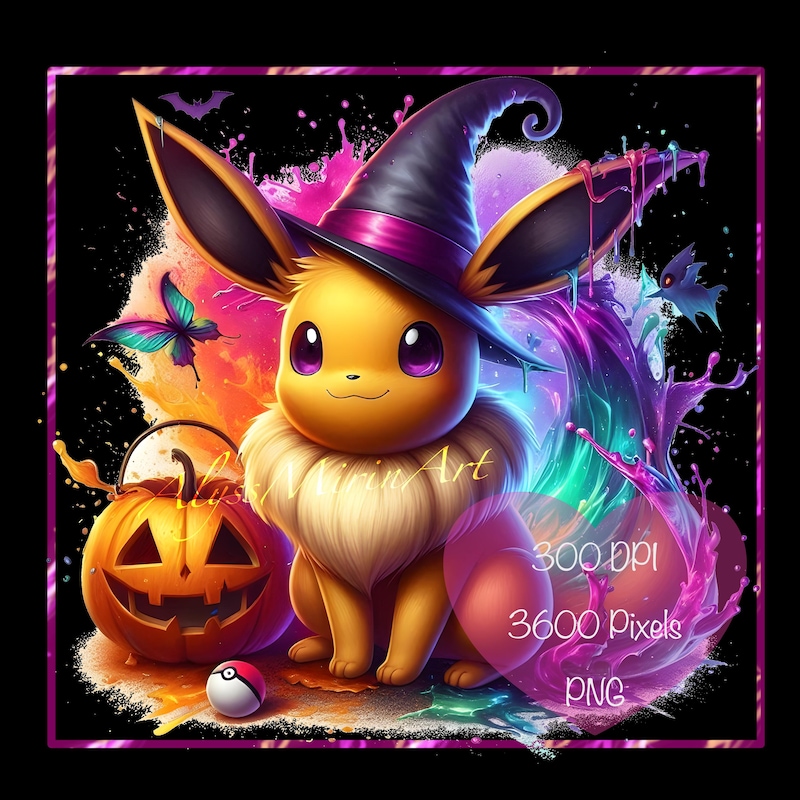 Eevee Halloween - Etsy