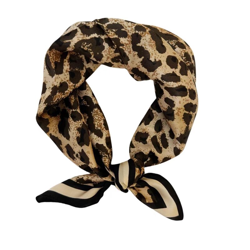 Leopard Print Scarf - Etsy