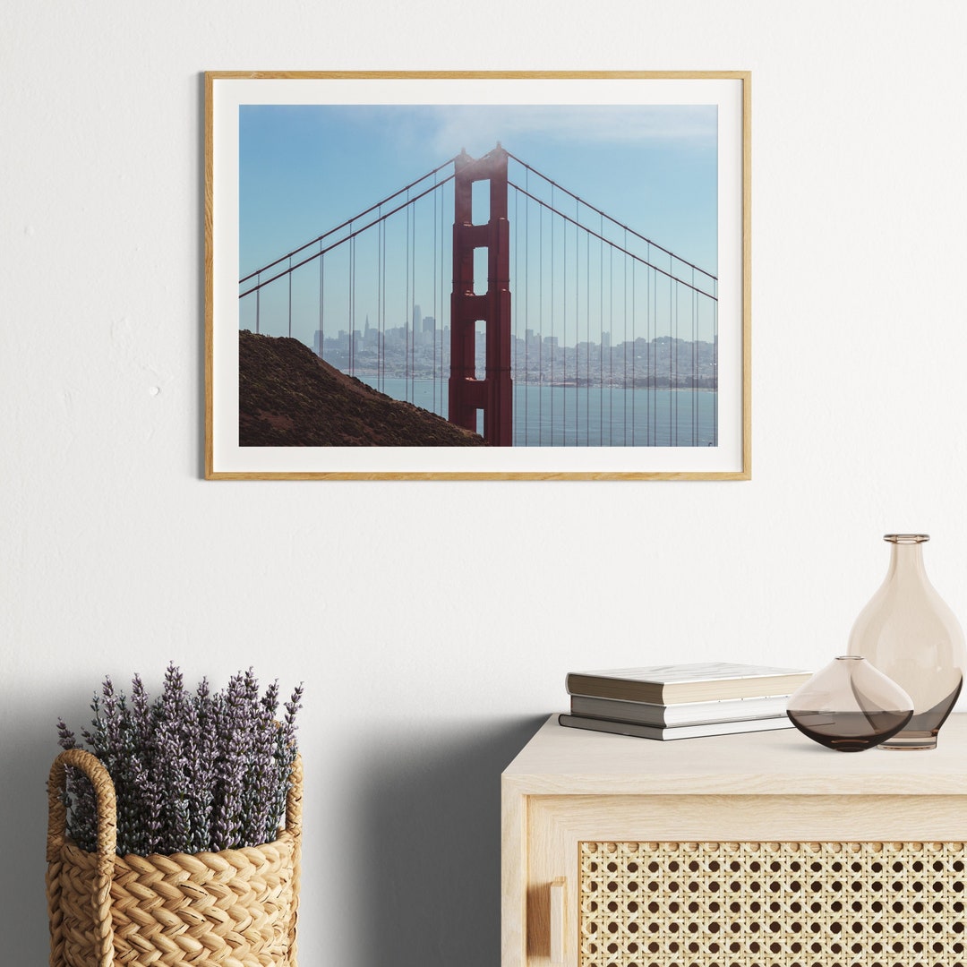 Golder Gate Bridge Print, Golden Gate Bridge, San Francisco, San ...