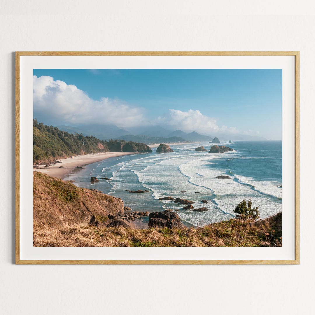 Cannon Beach, Oregon Art, Oregon Wall Art, Oregon Prints, Oregon Poster ...