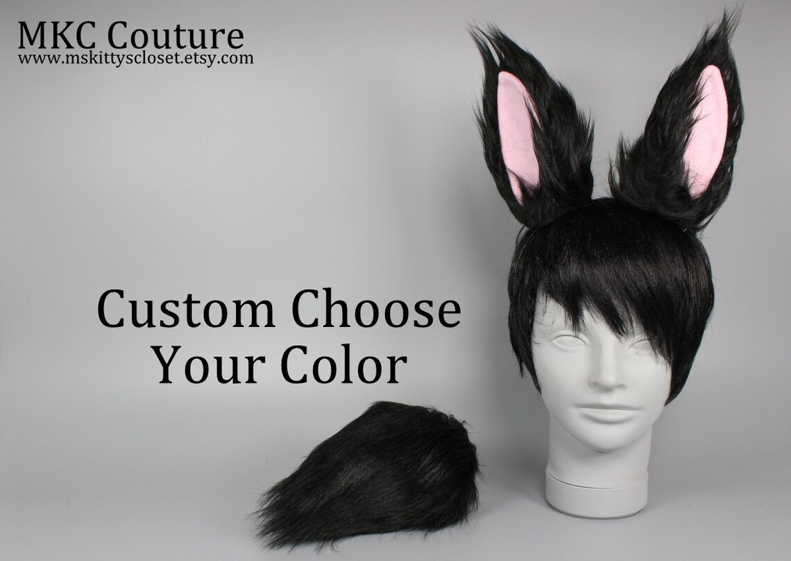 Rabbit Costume Rabbit Ears and Tail Bunny Costume Bunny | Etsy
